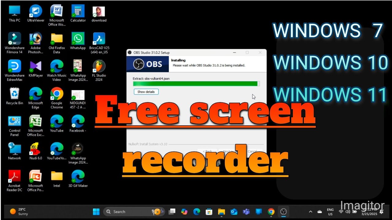 Free screen recorder software Windows,7,10,11, download how to download ...