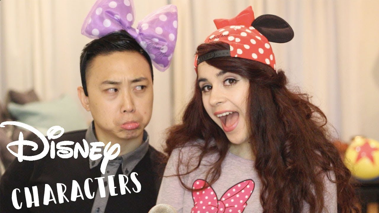 Disney Character Impressions (plus teeny giveaway) - YouTube