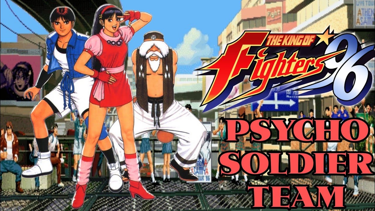 KOF 96: Psycho Soldier Team Gameplay (Level-8) - YouTube