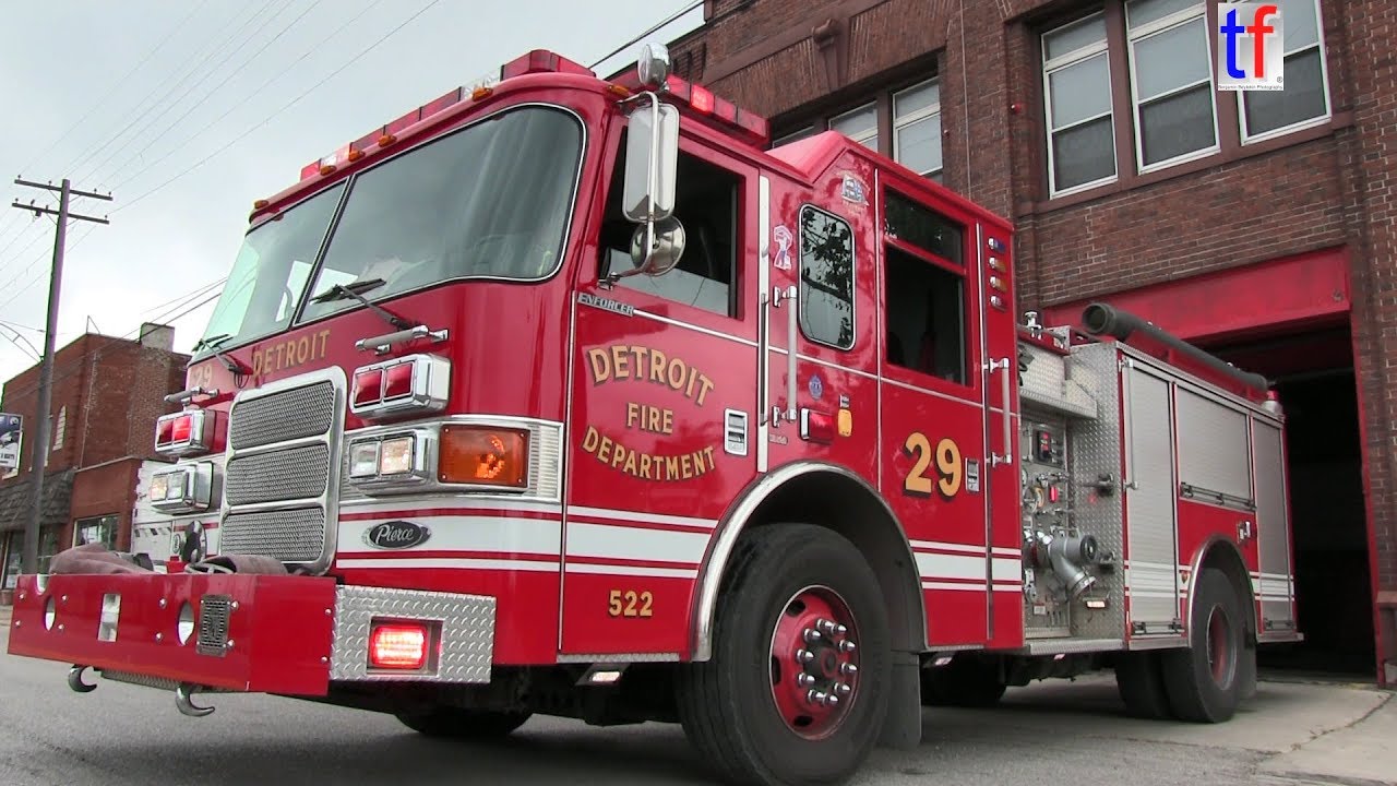 Detroit Fire Department: In House Visit Engine 29, 2013. - YouTube