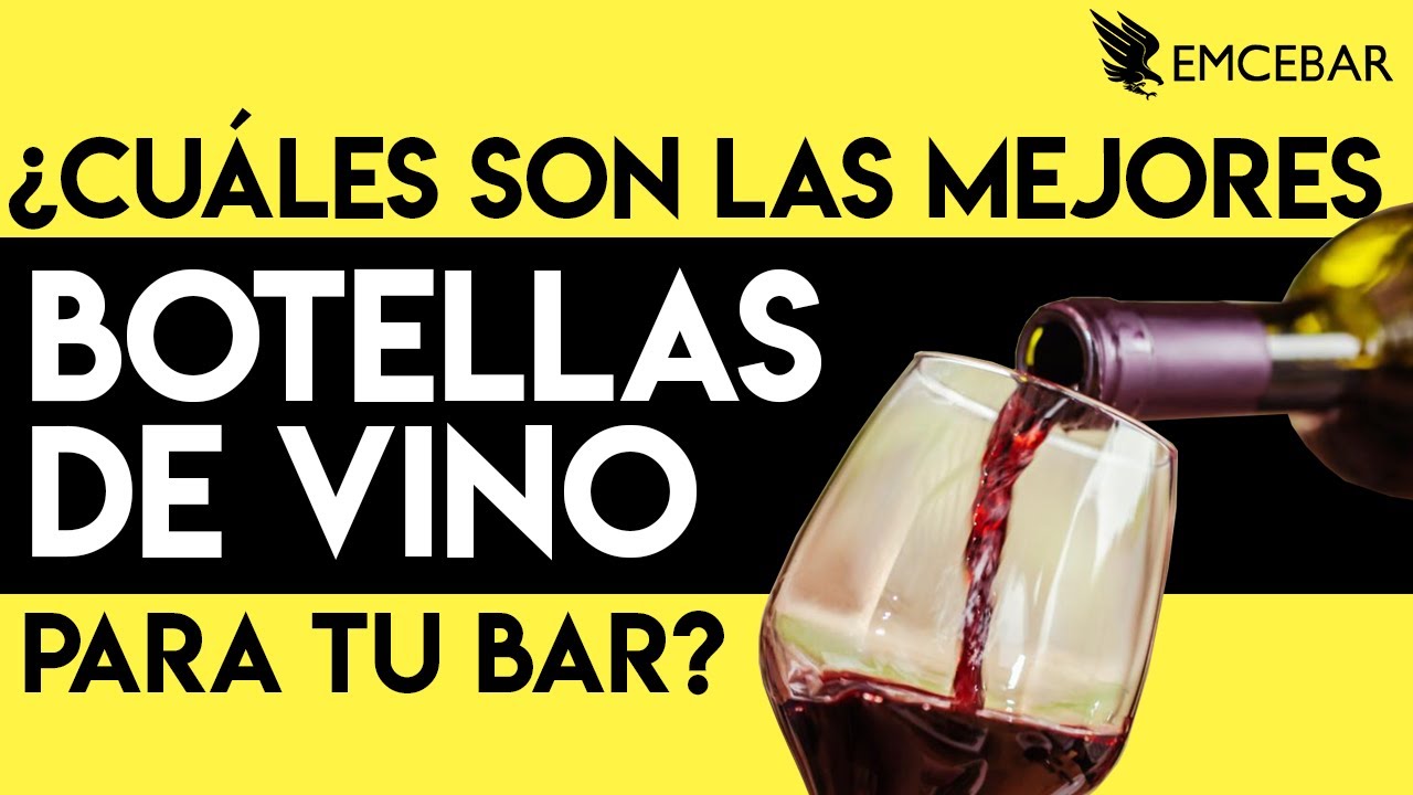 ¿Cuáles Son Las Mejores Botellas de Vino Para Tu Bar? - YouTube
