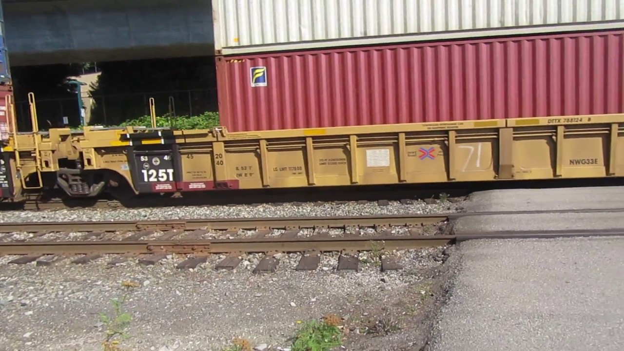 CN #2453 and #2438 at Rupert Sky train station - YouTube