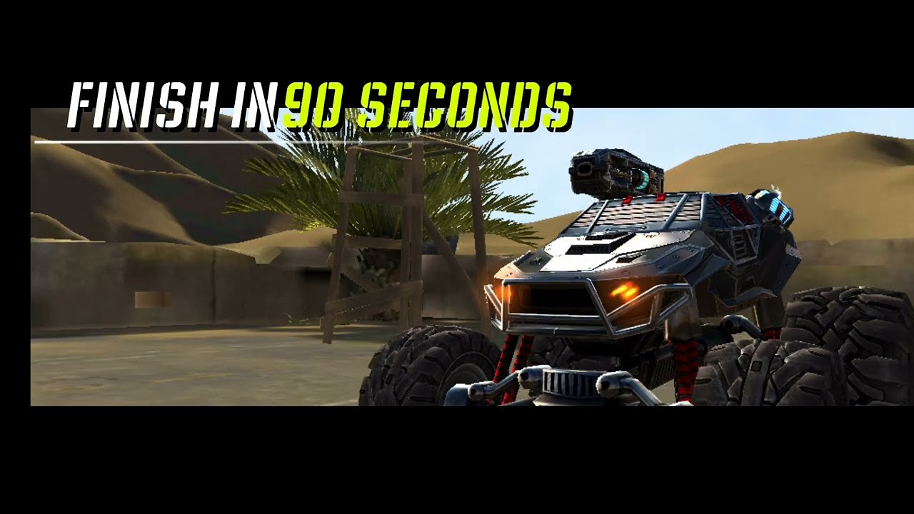 Monster jam Fight & Stunt's Gameplay Android!( Monster Destroyed ...