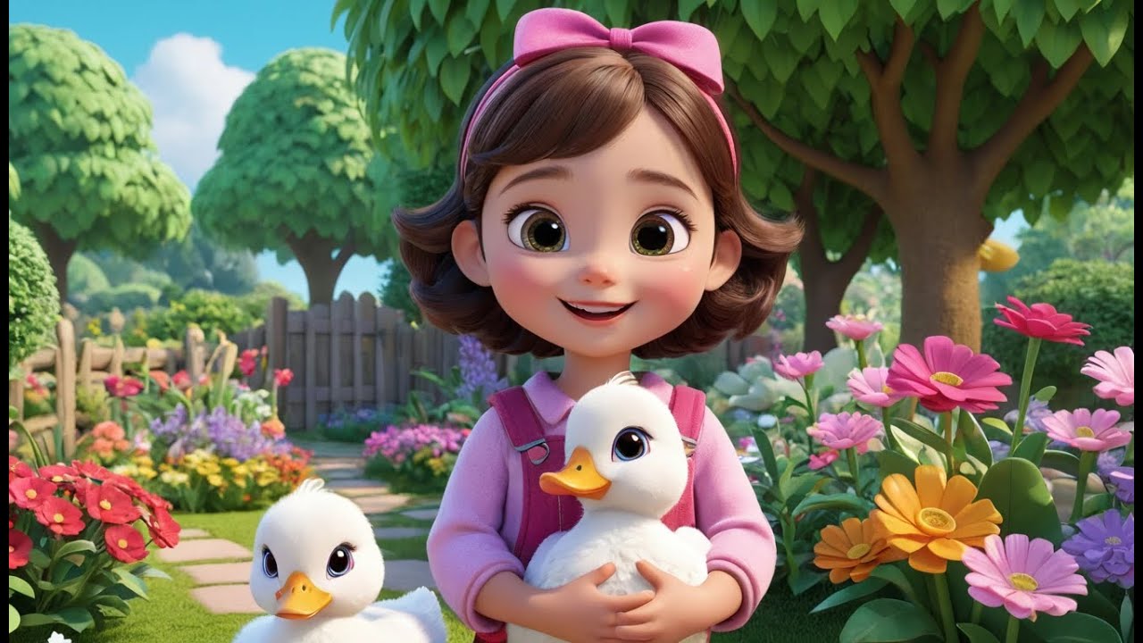Ruby Had a Fluffy Duck | Cute Duck Song for Kids | Fun Animal Nursery ...