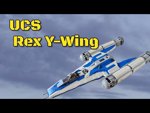 Lego Star Wars the Clone Wars UCS Captain Rex Y-Wing Starfighter moc ...