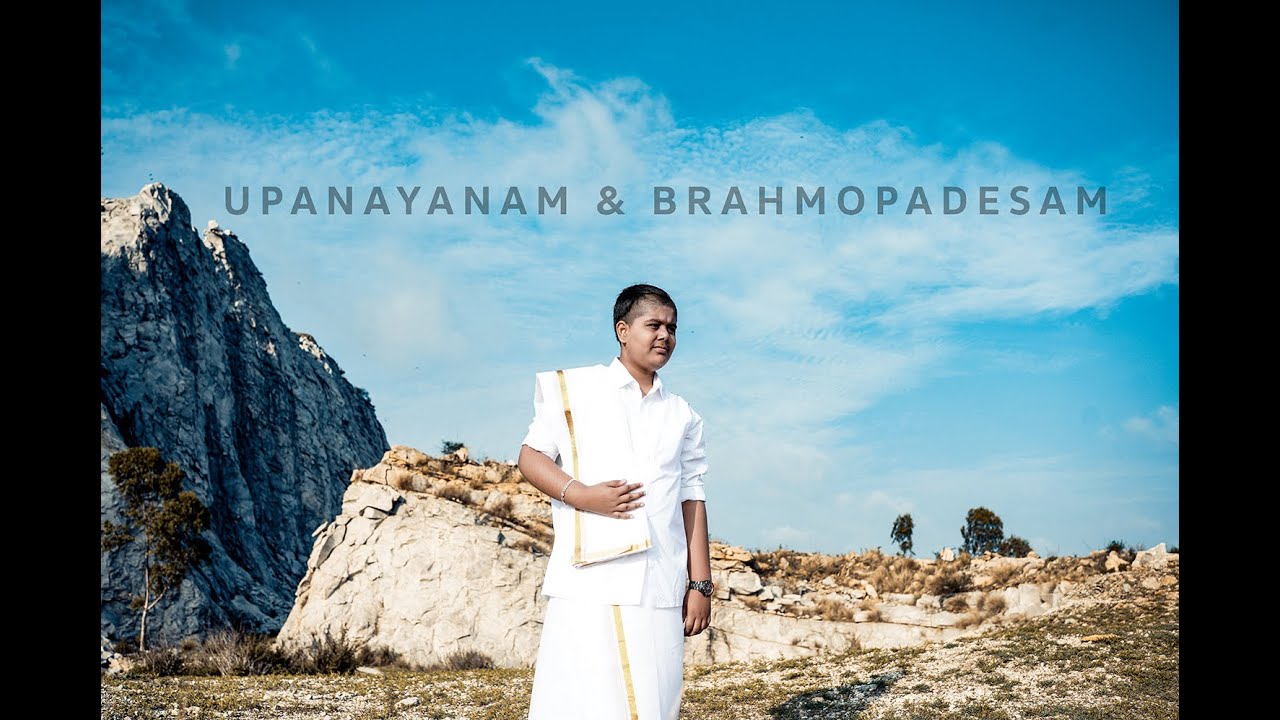 Brahmopadesam Upanayanam cinematic @pradeepaathreya ...