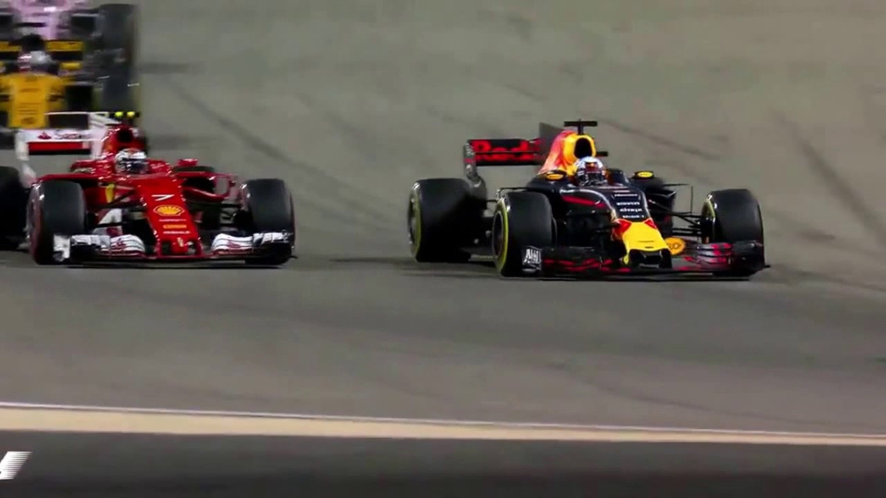 Sebastian Vettel wins in Bahrain 2017 - YouTube