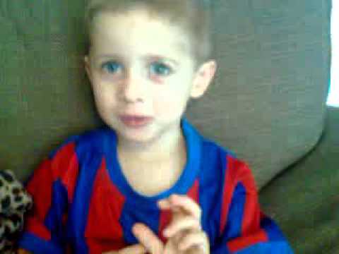 crystal palace song by 3 yr old !! - YouTube