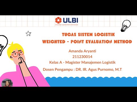 Weighted Point Evaluation Method using Microsoft Excel - YouTube