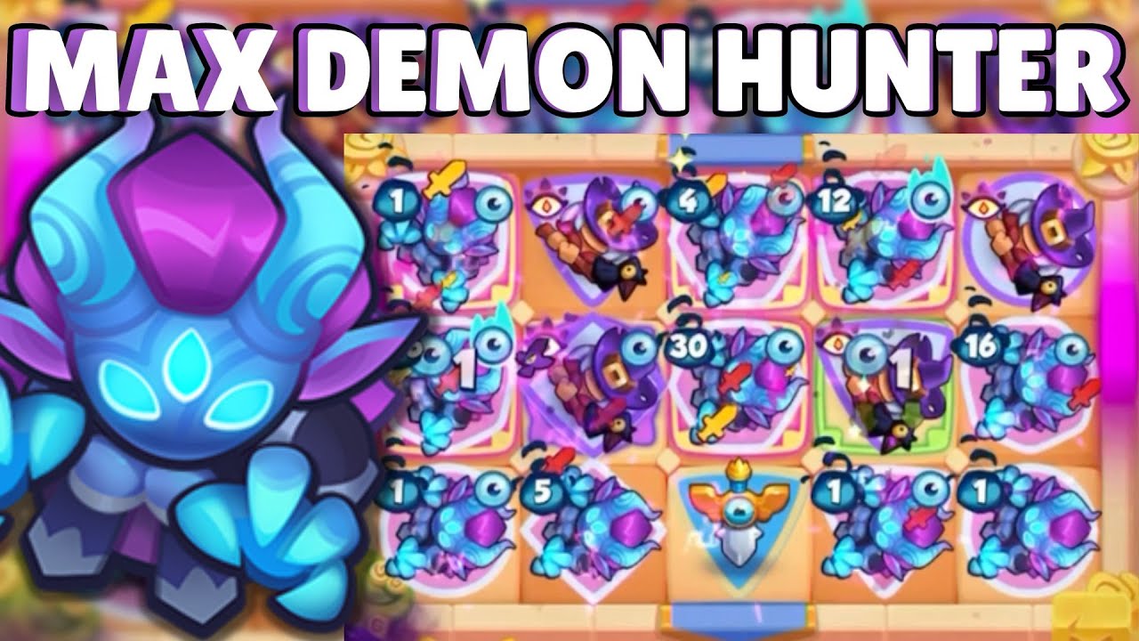 *LOOK at this Hunter* Max Demon Hunter vs Max Inquisitor Darkness ...