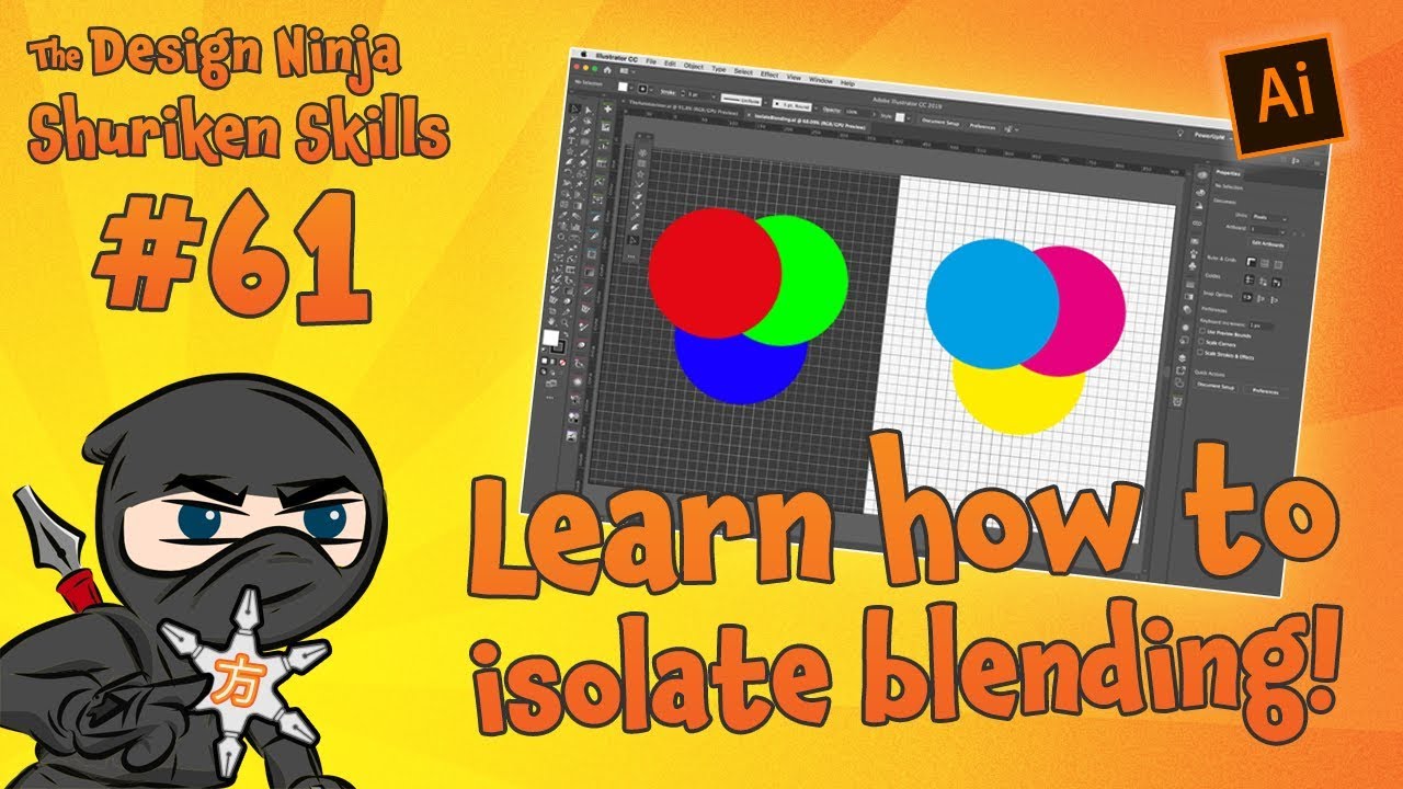 Isolate Blending In Illustrator SKN 061 YouTube Isolate Blending In Illustrator SKN 061 YouTube