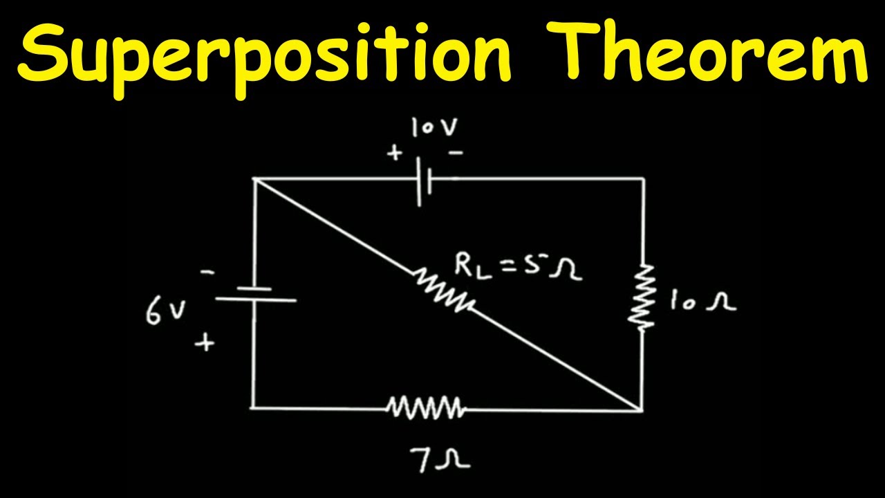 Superposition Theorem Example | Electrical Engineering - YouTube