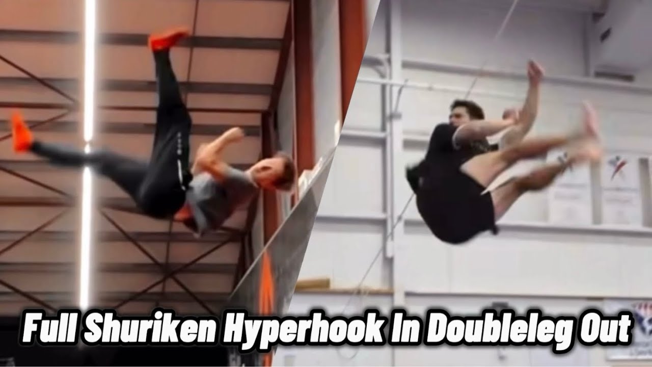 Full Shuriken Hyperhook In Doubleleg Out- James West & Julian Bakker - YouTube