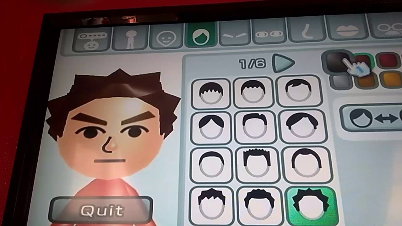 New CPU Mii Character - Nicky - YouTube