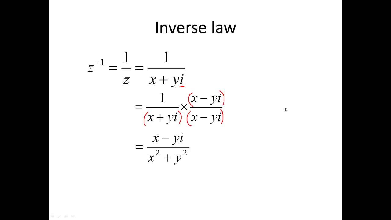 Division of Complex Numbers - YouTube