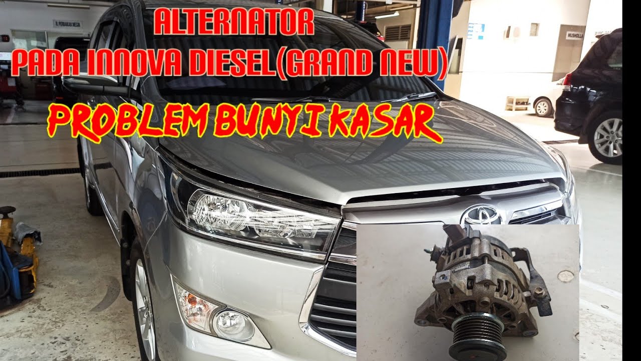 Cara Mengganti Bearing Alternator INNOVA REBORN Diesel - YouTube