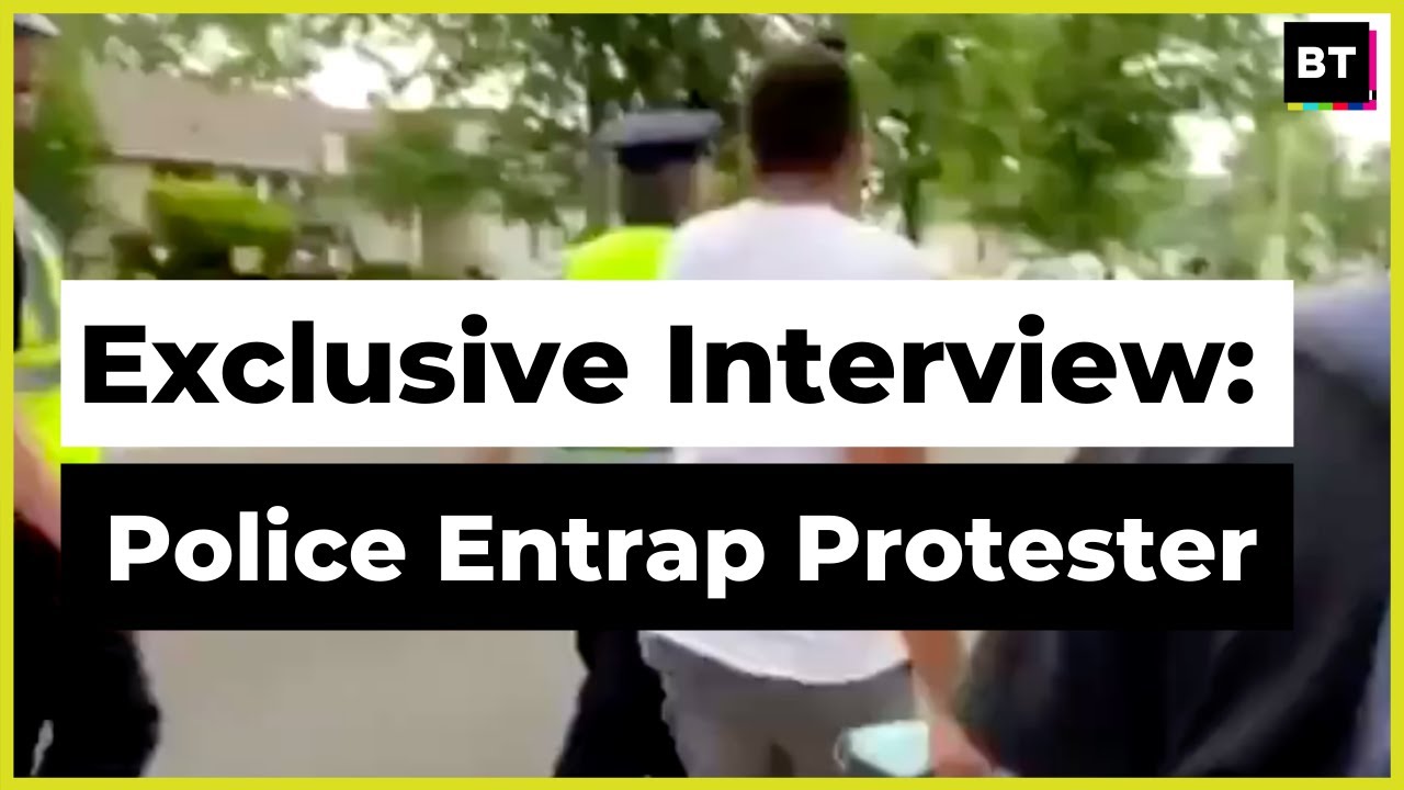 Protester Entrapped by Police Exclusive Interview - YouTube