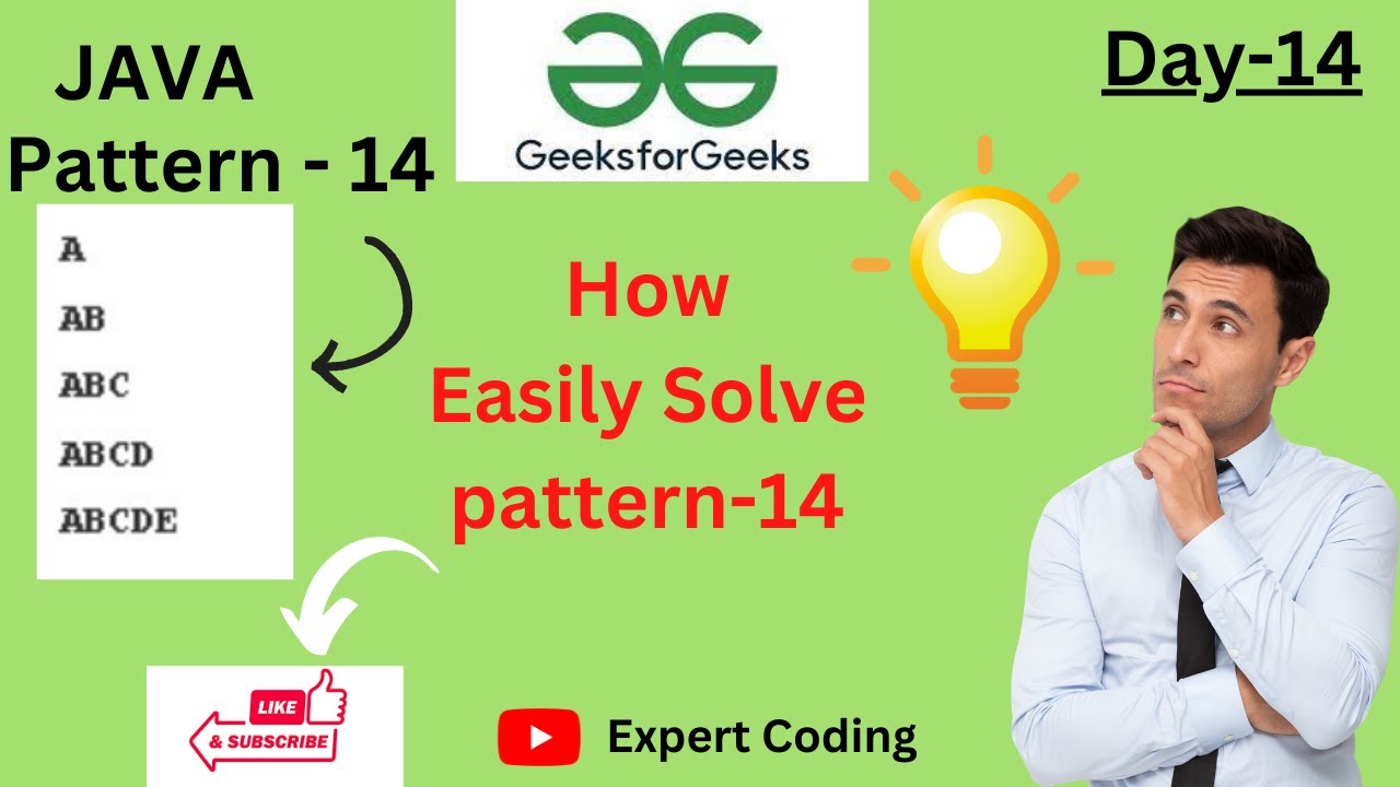 Day14 Geeksforgeeks Pattern 14 In Java Pattern For Begineers 2023 5866