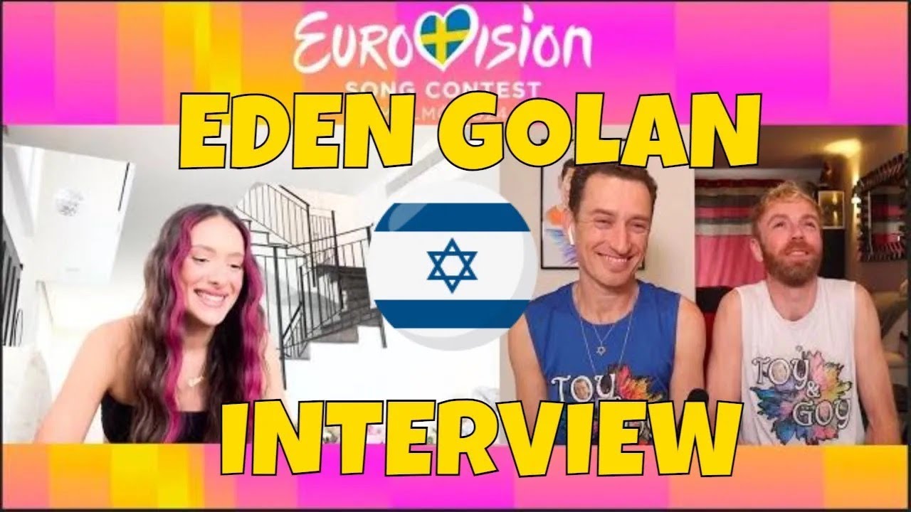 EUROVISION 2024 ISRAEL - EDEN GOLAN - INTERVIEW - YouTube