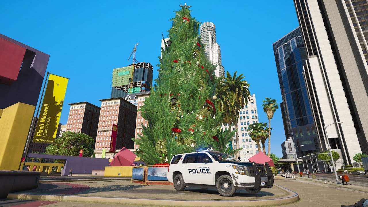 LSPDFR - Day 639 - Christmas time in Los Santos - YouTube