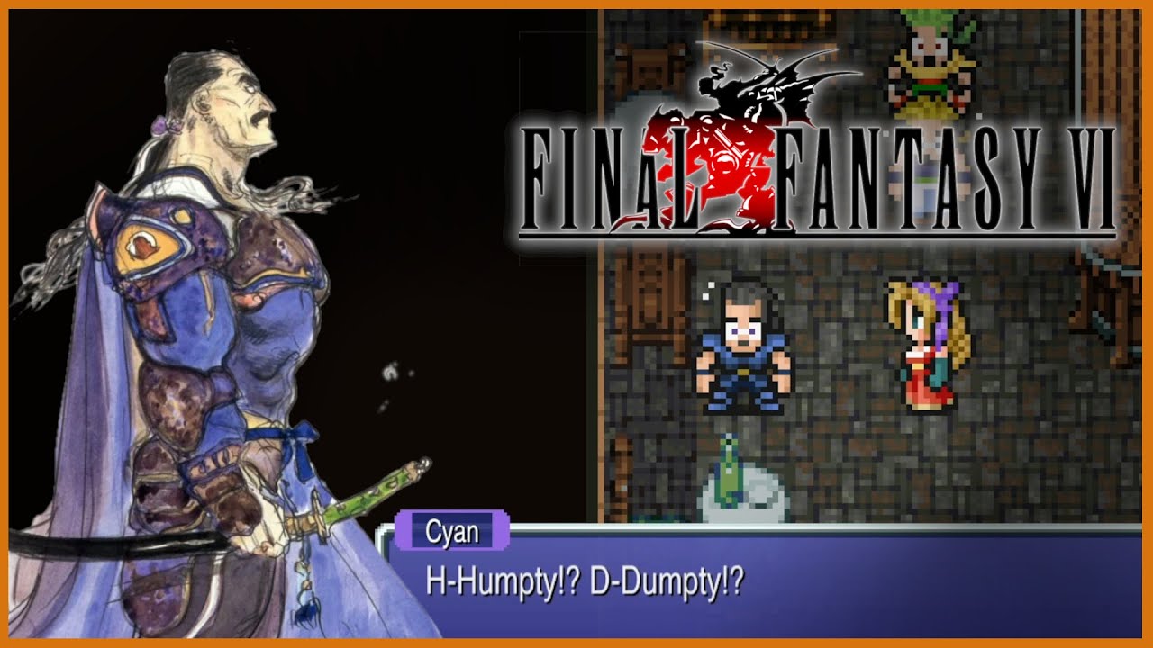 Cyan Meets HUMPTY and DUMPTY | FF6 Pixel Remaster BLIND - YouTube