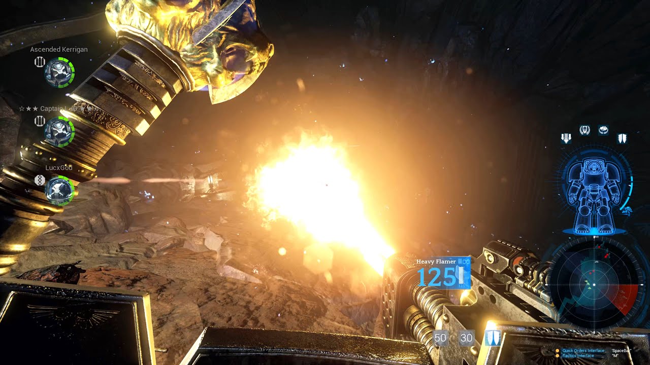 Heavy Flamer - No Mercy - 4K Quality - Space Hulk Deathwing - YouTube