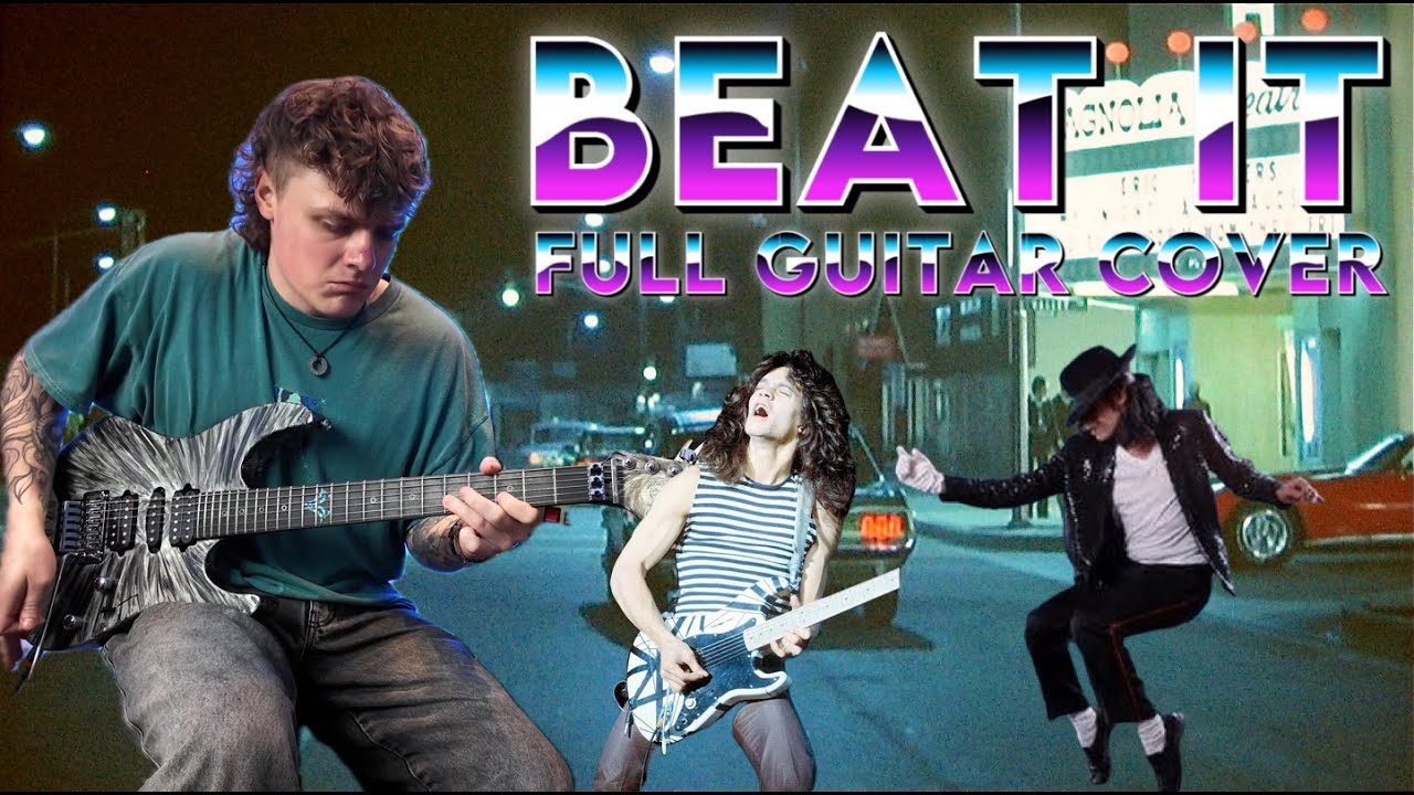 BEAT IT - Michael Jackson Full Guitar Cover - YouTube