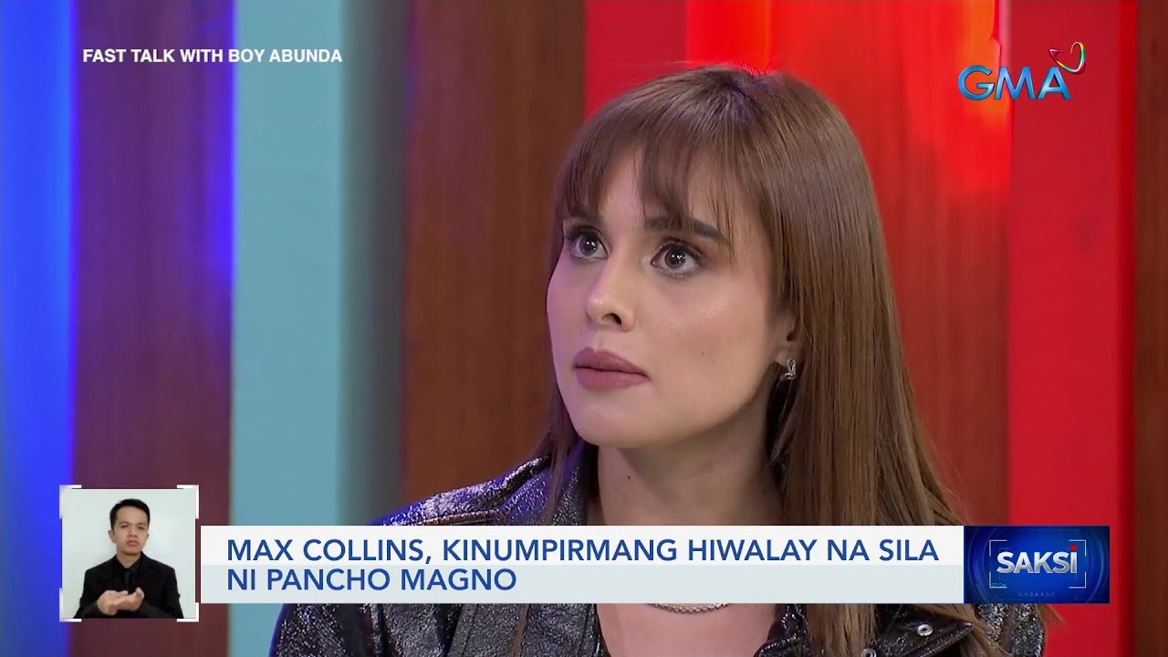 Max Collins at Pancho Magno, hiwalay na | Saksi - YouTube