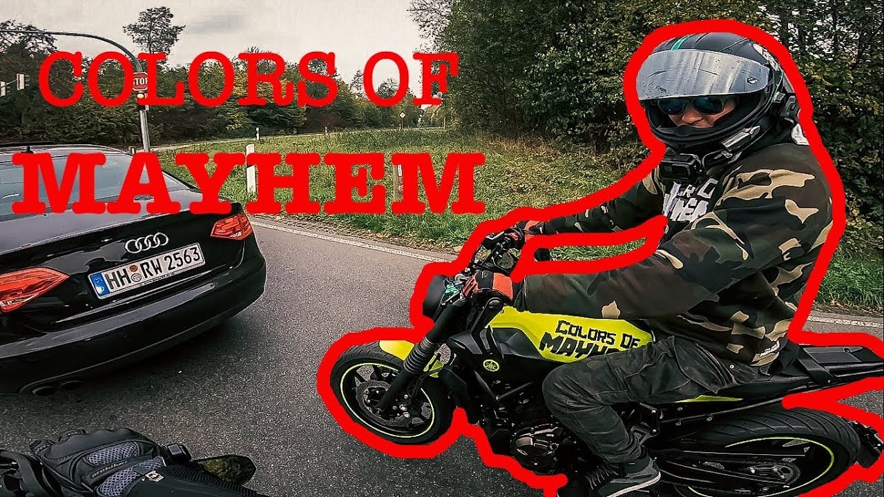 Unterwegs mit Colors of Mayhem | Motovlog - YouTube