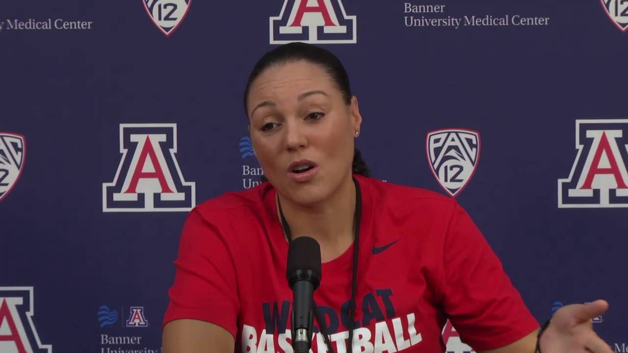 Adia Barnes Media Day Press Conference - YouTube
