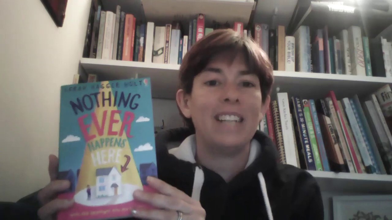 Sarah Hagger Holt author of Nothing Ever Happens Here for RSE Day - YouTube