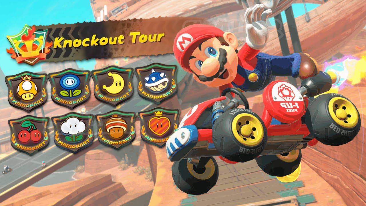 Knockout Tour - Mario Kart World Walkthrough (150cc) - YouTube