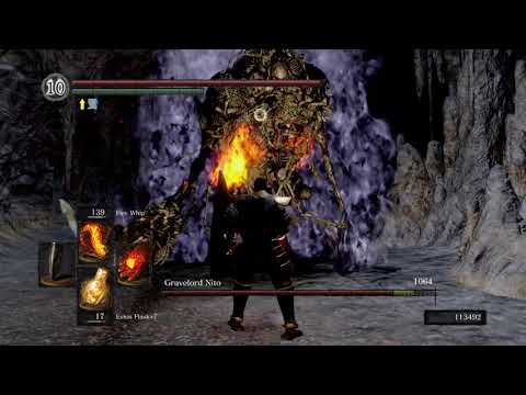 Dark Souls Remastered - Nito's Rare Grab Attack (NG+)