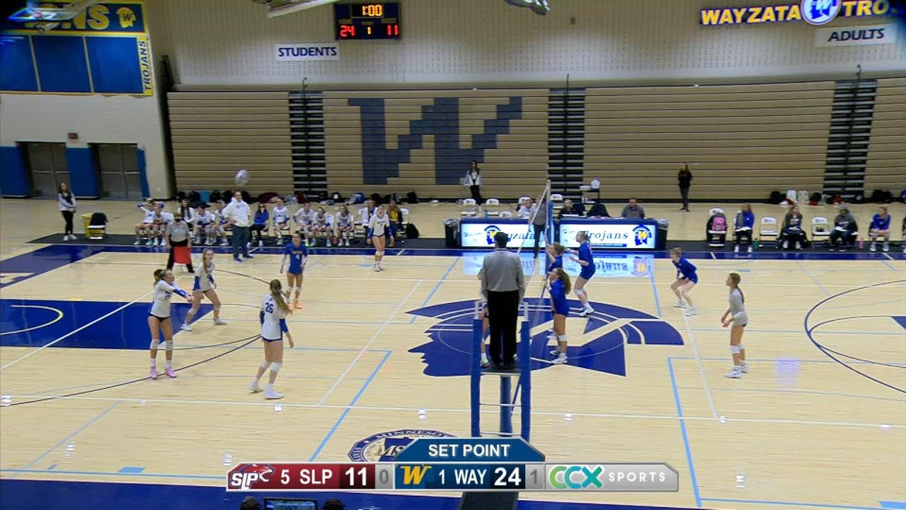 Wayzata Volleyball Sweeps into Section Final - YouTube