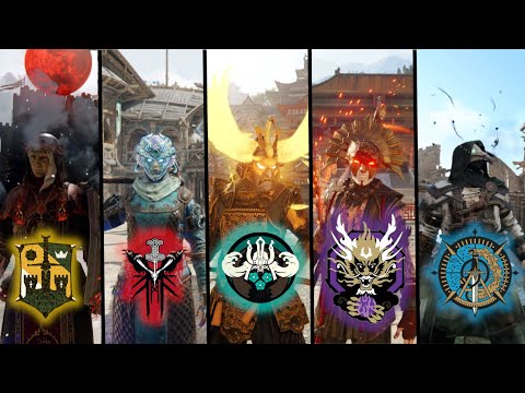 The Ultimate For Honor Fashion Showcase | All Heroes, Loadouts, Rep 10 ...