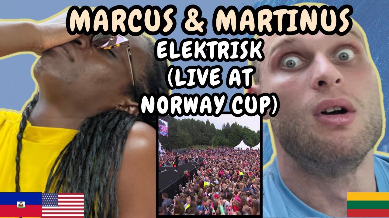 REACTION TO Marcus & Martinus - Elektrisk (Live at Norway Cup) | FIRST ...