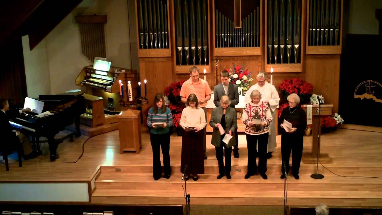 Christmas Sunday Choir: "As the Angel Said" and "Lovely Child, Holy ...