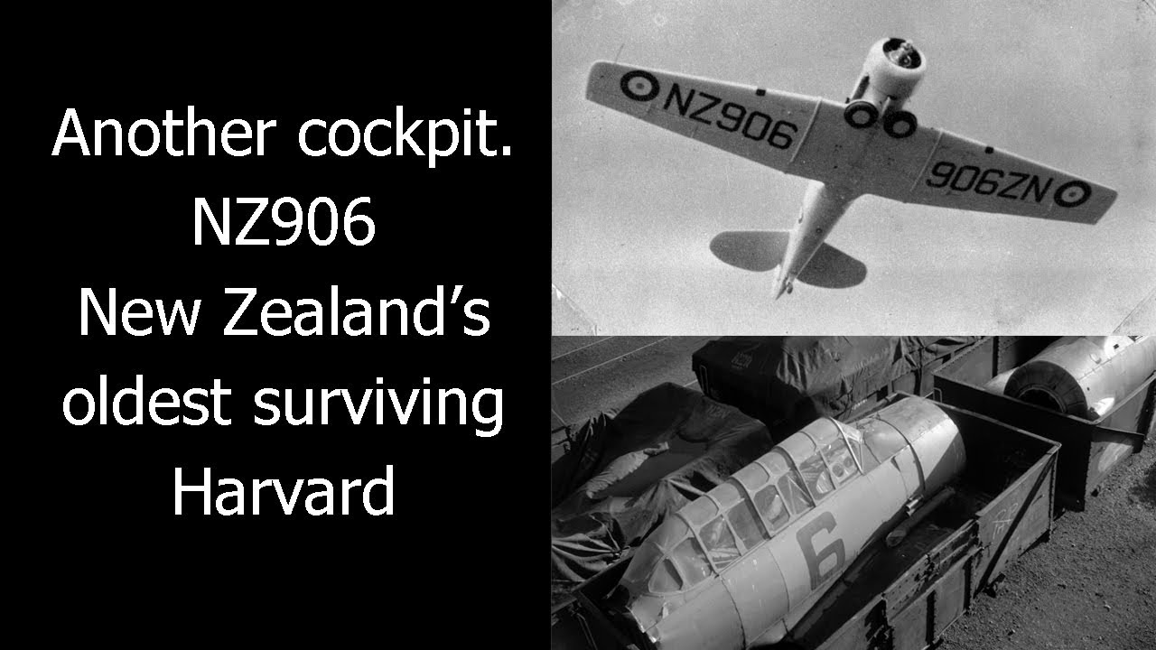 RNZAF Harvard II NZ906. Part 6 - Another cockpit - YouTube