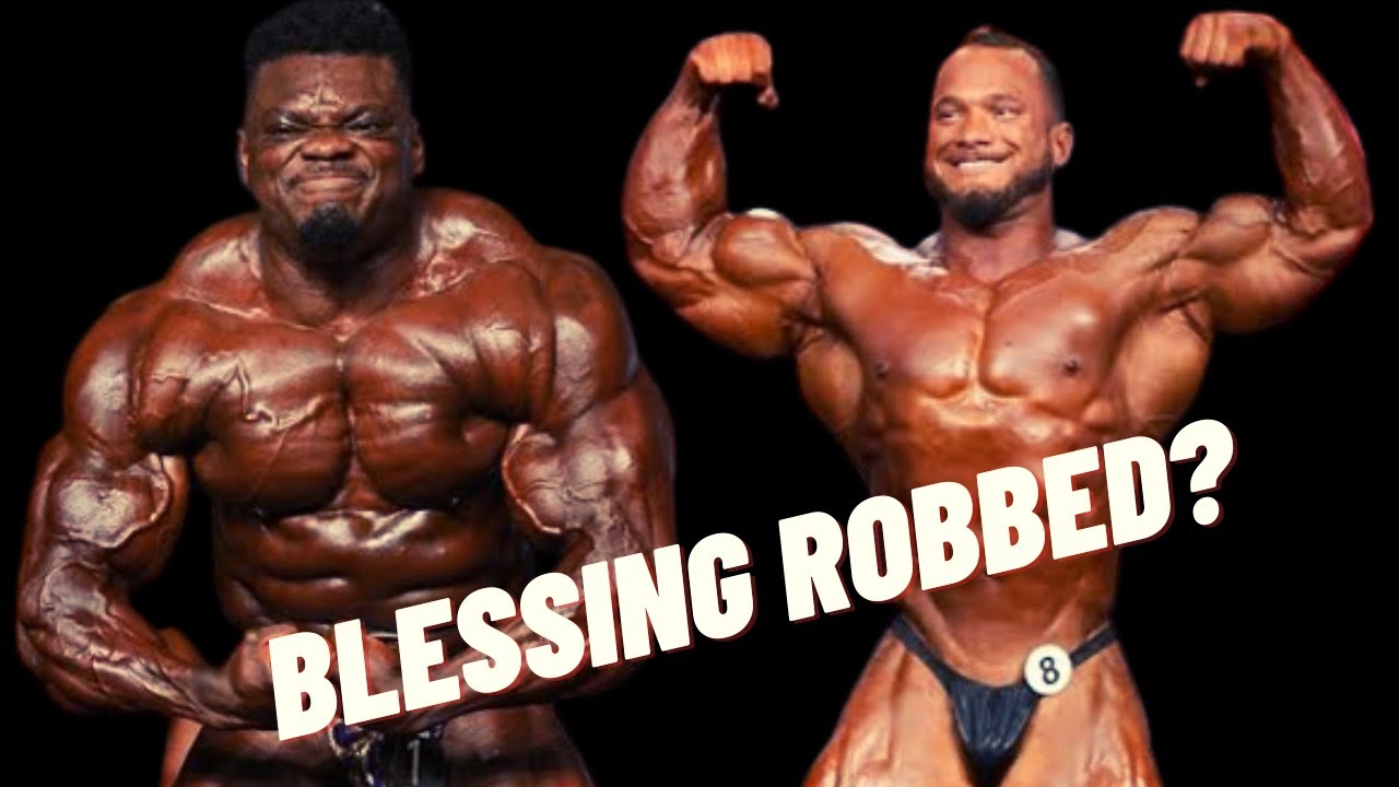 Blessing Awodibu VS Hunter Labrada Comparison at Mr. Olympia # ...
