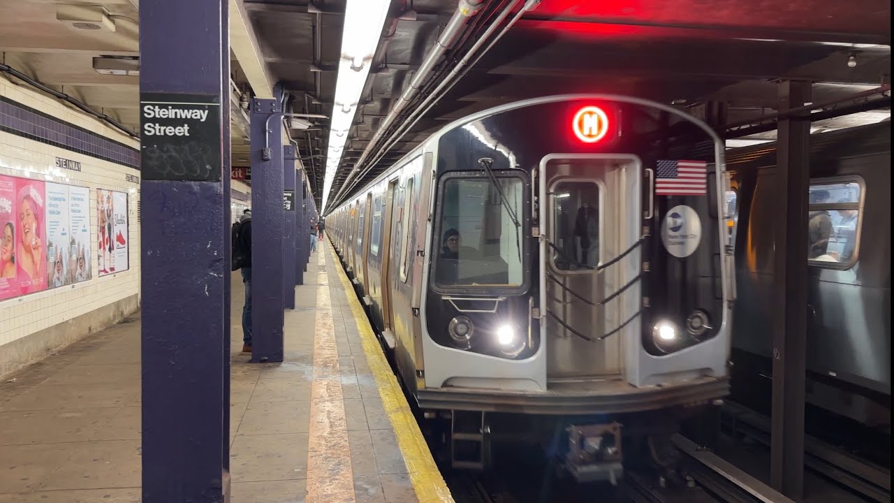 ⁴ᴷ R179 (M) Train Action - YouTube