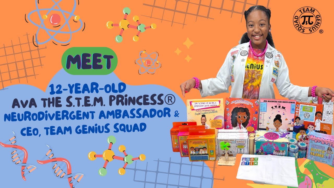 Meet 12 year old Ava N. Simmons - AVA THE S.T.E.M. AMBASSADOR™ - YouTube