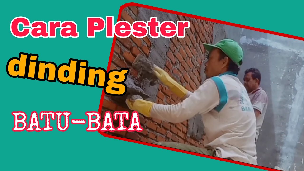 CARA PLASTER CEPAT @MK_IDEA #plaster #dinding - YouTube