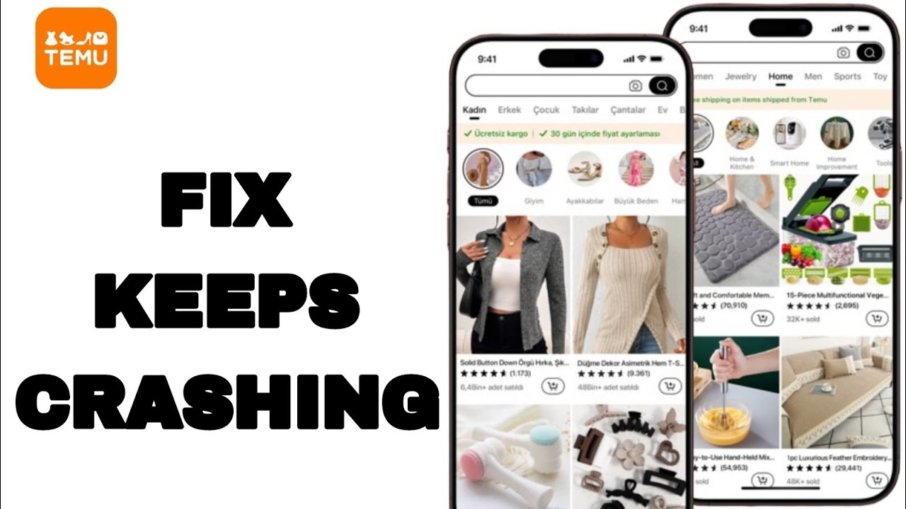 How To Fix And Solve Keeps Crashing On Temu App | Easy Fix - YouTube