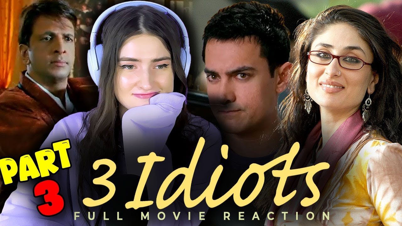 3 IDIOTS Movie Reaction! Part 3/4| Aamir Khan | Kareena Kapoor | R ...