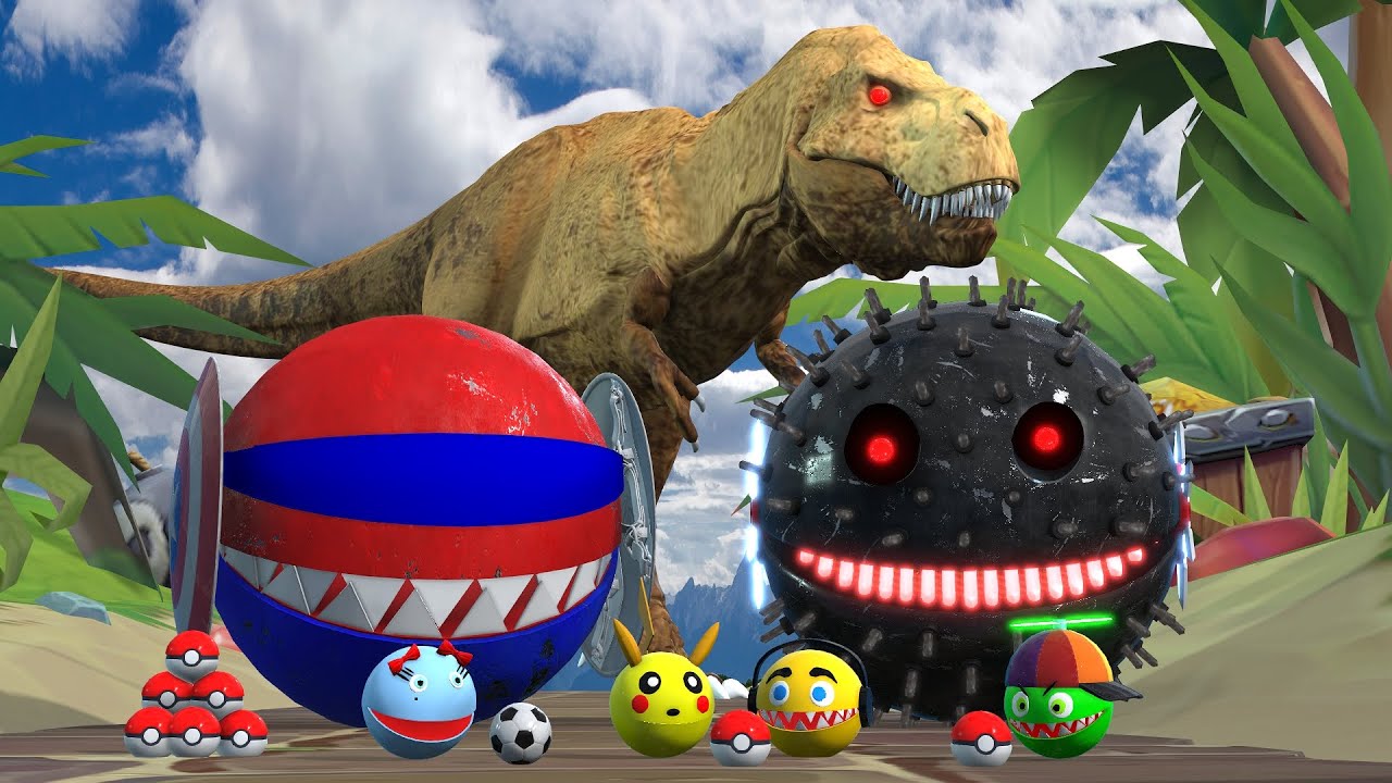 PACMAN VS ROBOT MONSTER USE POKEMON ADVENTURES AND CONFLICTS BETWEEN ...