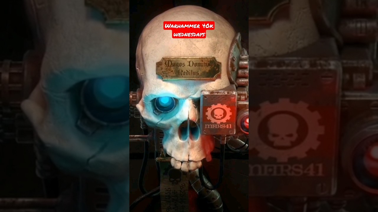 "For The Machine Is Immortal!" #youtubeshort #warhammerwednesday# ...