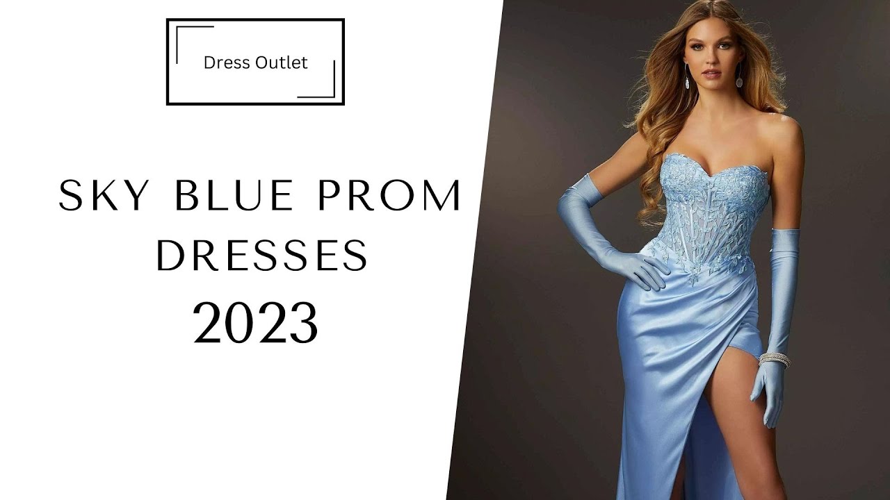 Sky Blue Prom Dresses | Prom Dress 2023 | TikTok Compilation - YouTube