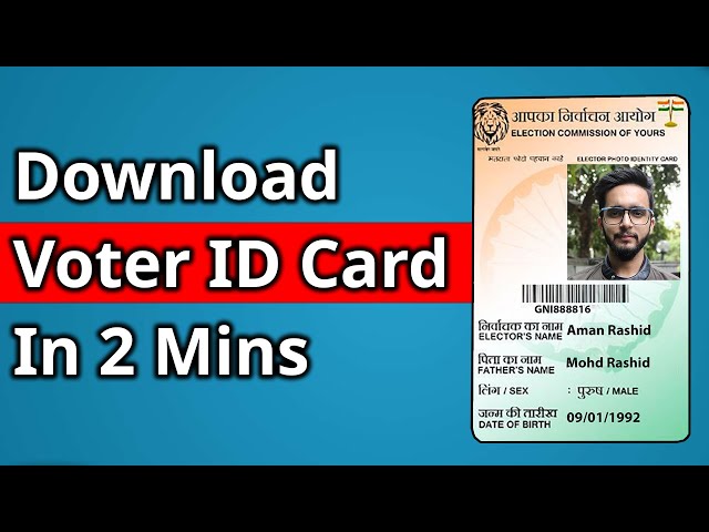 How To Apply Duplicate Voter Id Card In Delhi - Infoupdate.org