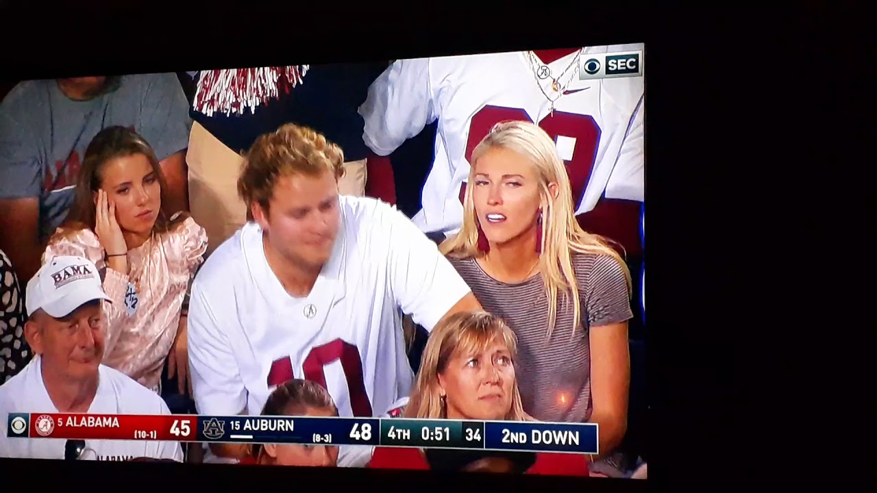 2019 Iron Bowl Nick Saban is Upset - YouTube