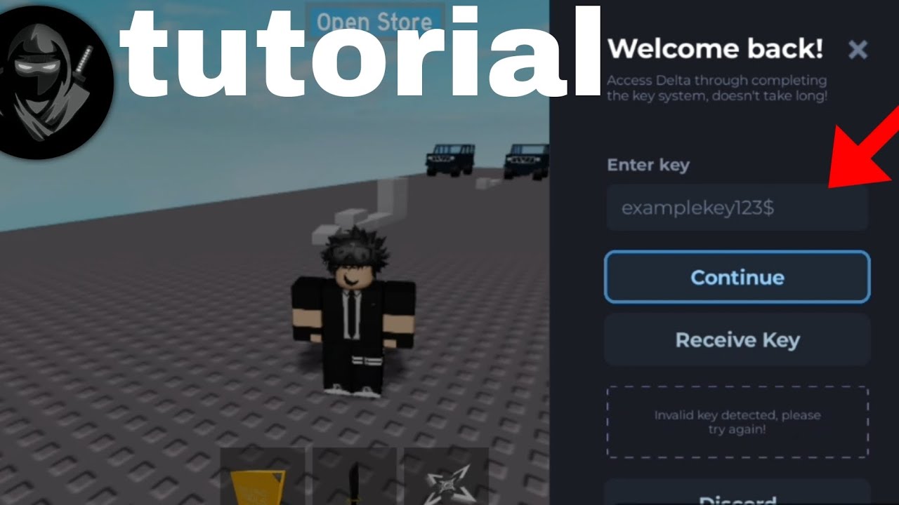 tutorial de como hacer el delta key #exploit #deltaexecutor #roblox ...